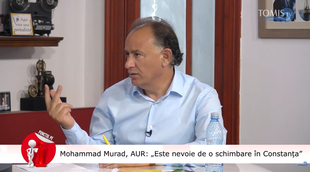 Mohammad Murad, AUR: „Este nevoie de o schimbare în Constanța” – Tomis TV