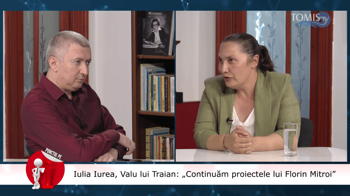 Iulia Iurea: ”Vom continua proiectele lui Florin Mitroi” – Tomis TV